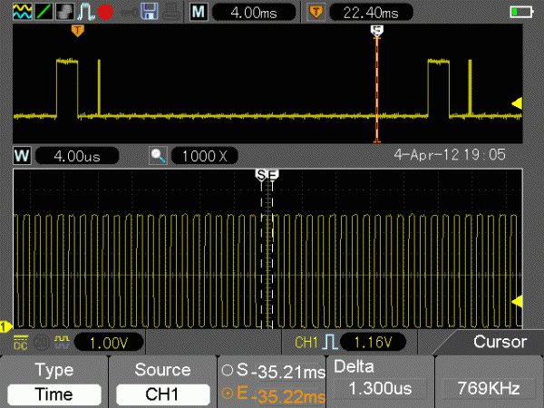 Hantek DSO1062B / DSO1102B / DSO1202B vs. 5GS/s LeCroy Waverunner ...