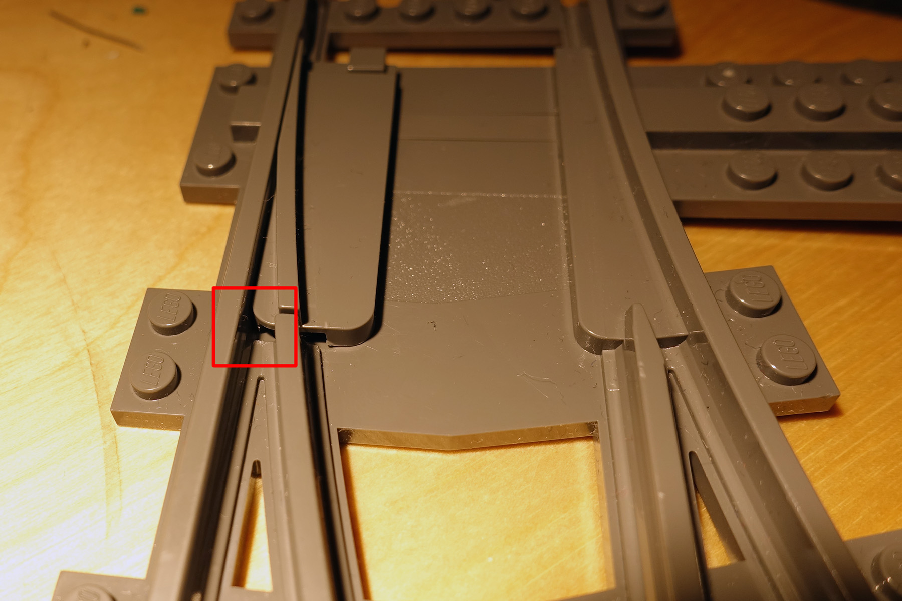 Fixing LEGO Railroad switches / points | Marek's microsite